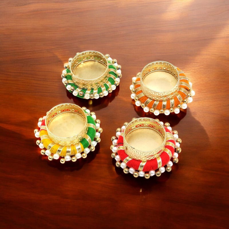 Indian Diya Centerpieces - Etsy
