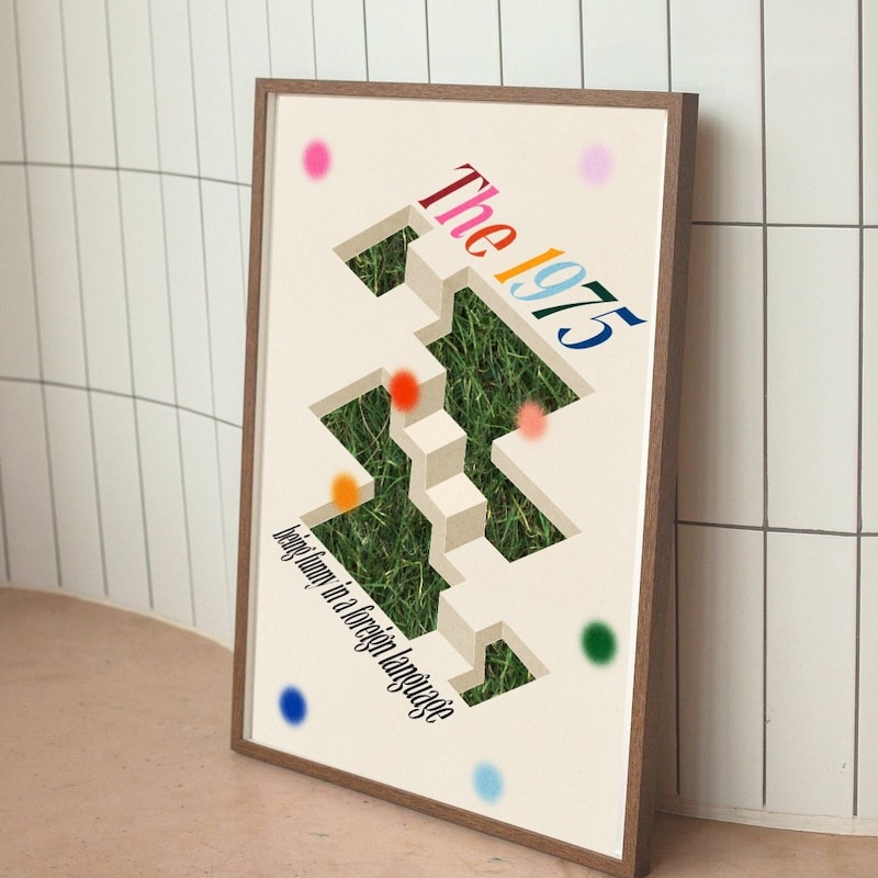 The 1975 Poster - Etsy