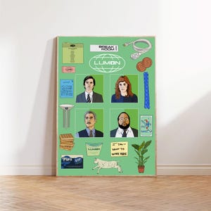 Severance Print | Lumon Print | Severance Poster Apple TV - Etsy
