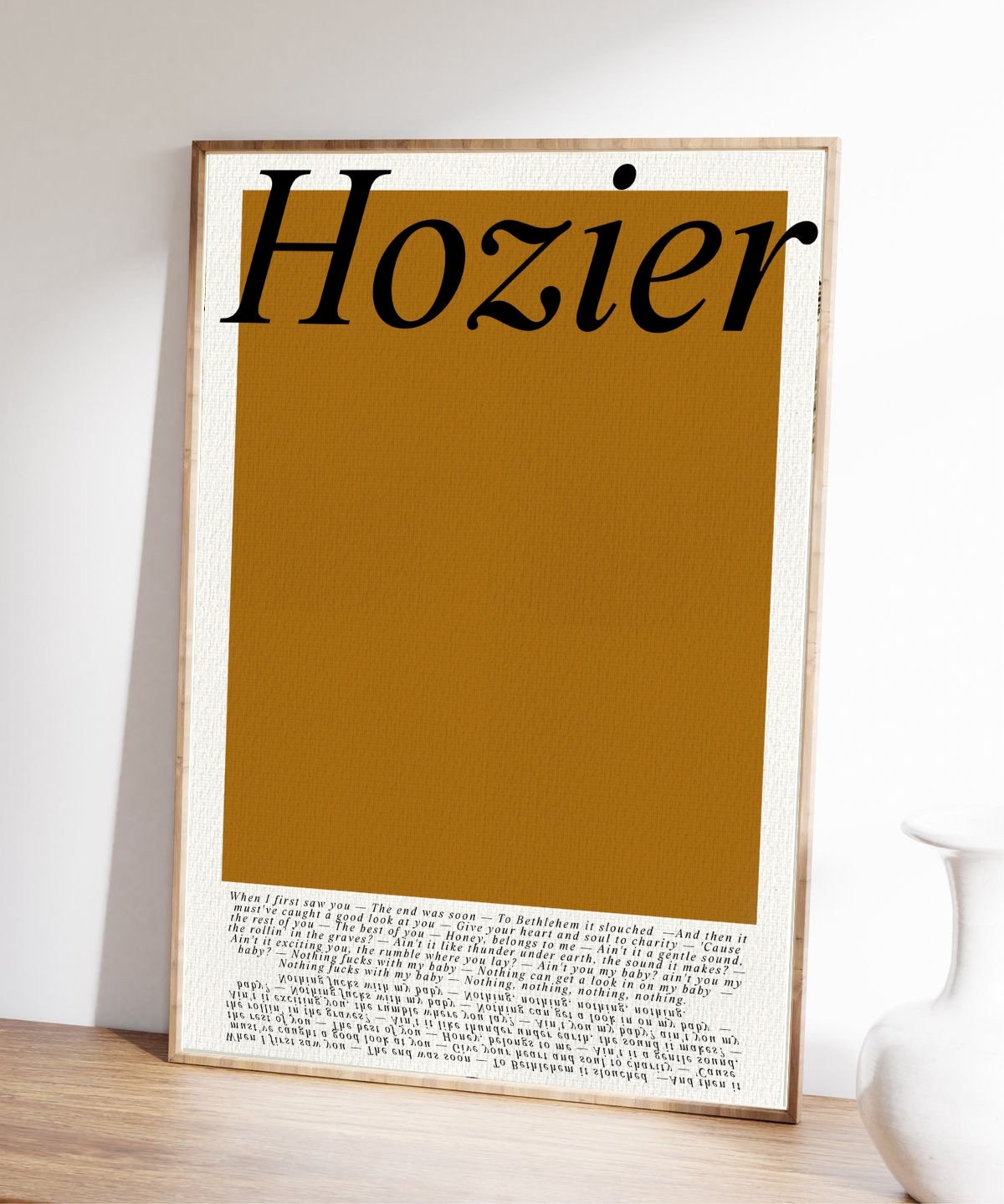 Hozier Print Hozier Poster Hozier Aesthetic Poster Aesthetic Print - Etsy