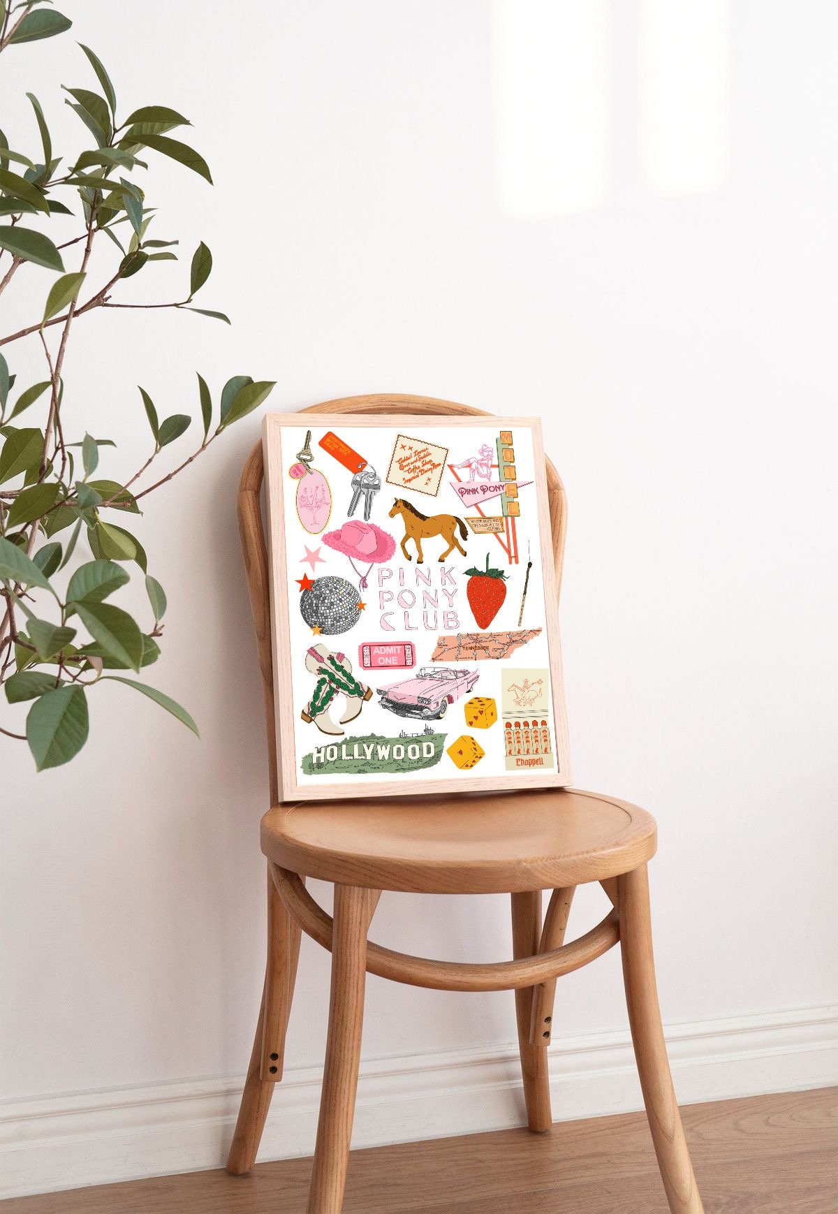 Pink Pony Club Print Chappell Roan Print Pink Pony Club Poster - Etsy