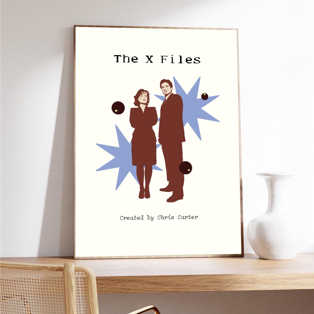 The X Files | the X Files Print | Minimal Poster - Etsy
