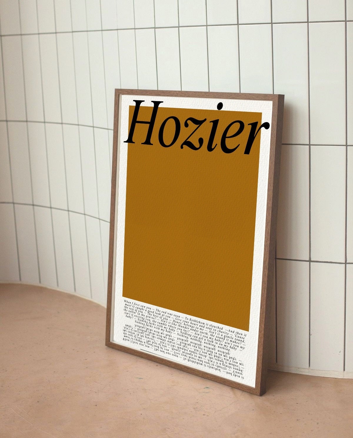 Hozier Print Hozier Poster Hozier Aesthetic Poster Aesthetic Print - Etsy
