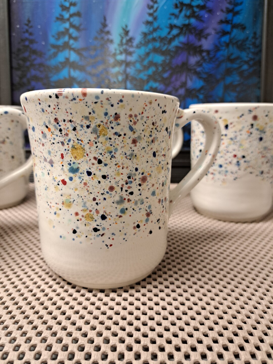 Confetti Glaze Pottery Mug 18 to 20 Ounces - Etsy