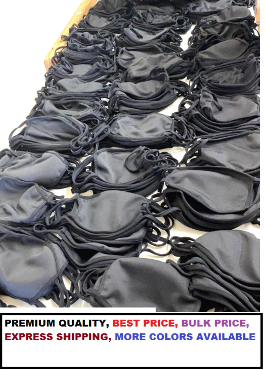 CUSTOM Face Mask Cotton Mask Washable Reusable Text Mask BLACK - Etsy