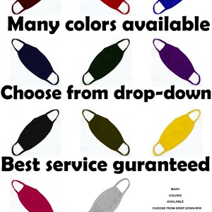 CUSTOM Face Mask Cotton Mask Washable Reusable Text Mask BLACK - Etsy