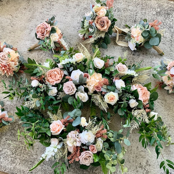 Fall Wedding Bouquet - Etsy