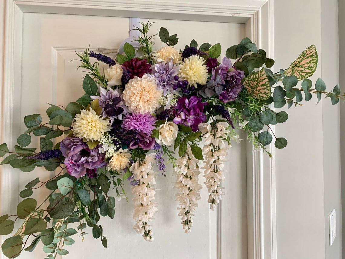 2pcs Purple Arch Flowers/wedding Arch Flower - Etsy