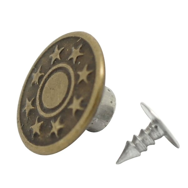 Metal Tack Buttons - Etsy
