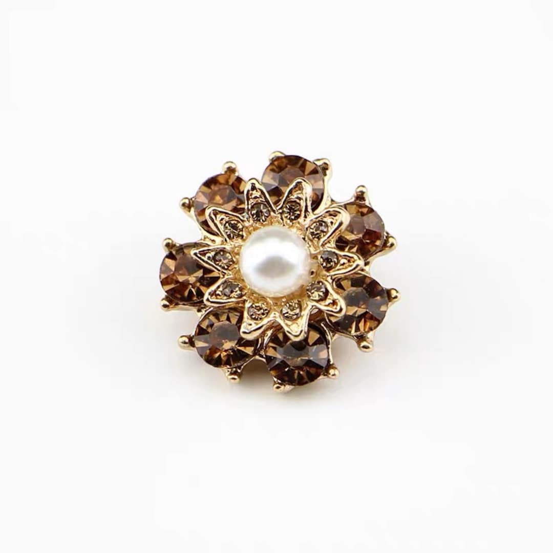Super Beautiful Crystal Buttons for Clothing 20mm Fur Coat Button ...
