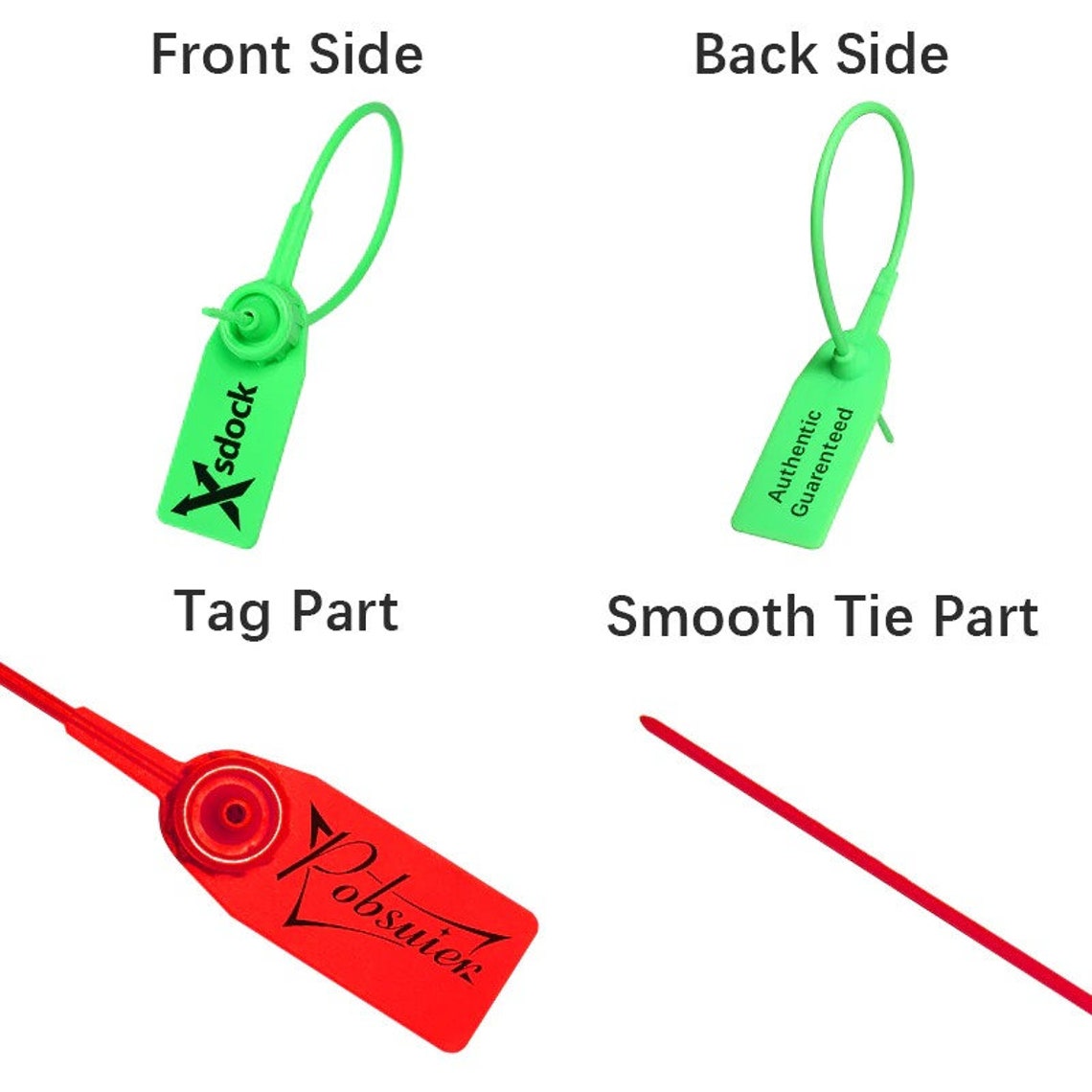 100pcs Custom Clothing Brand Tag Disposable Plastic - Etsy