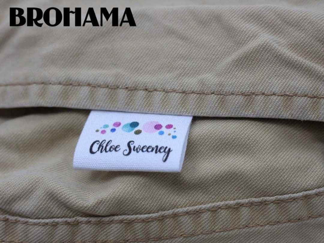 Custom Folding Labels Custom Logo Fabric Labels Cotton - Etsy