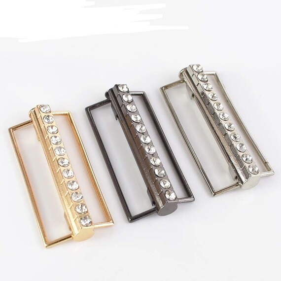 2sets Metal Alloy Rectangle Tape Clasp Hook Buckle Waist | Etsy