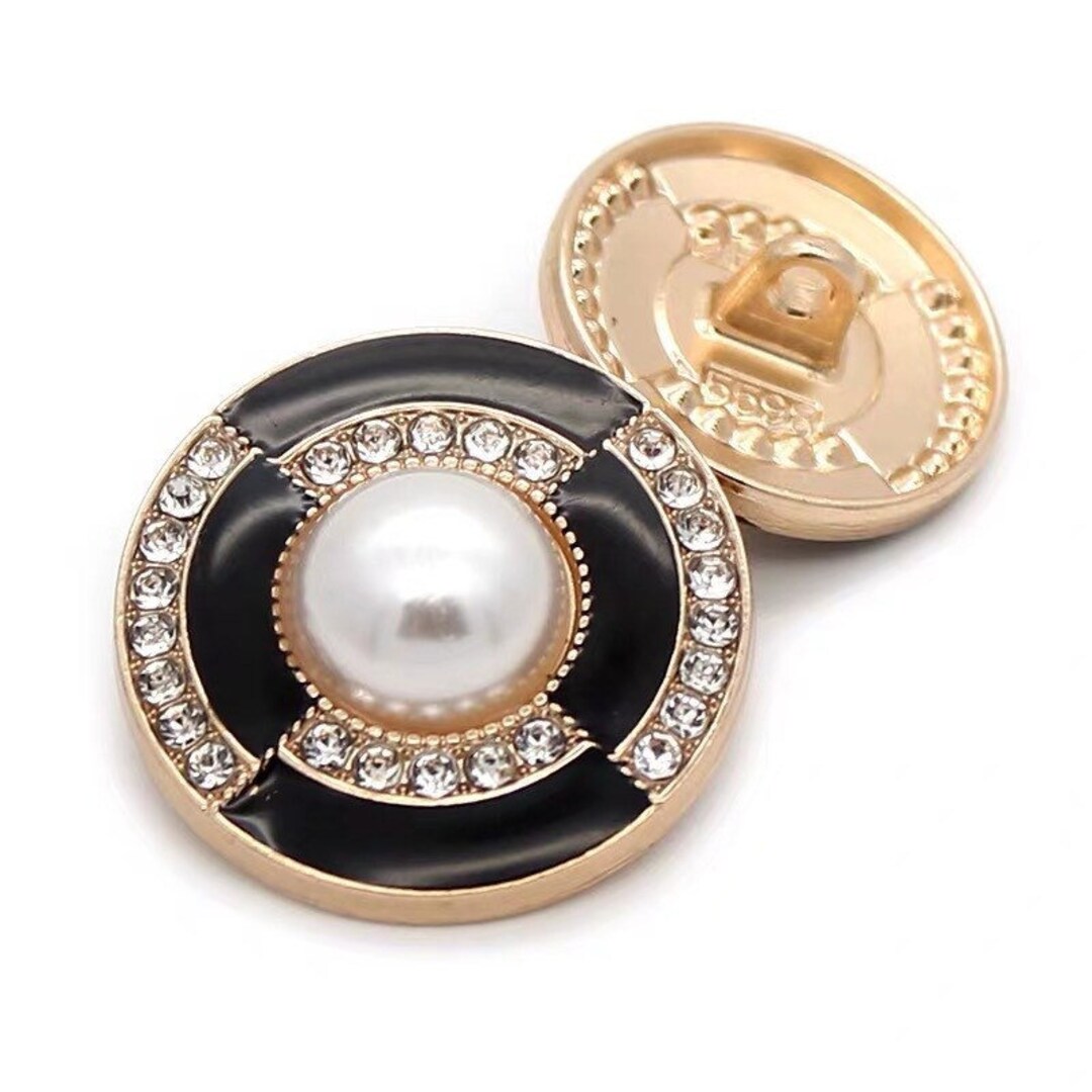 10pcs/lot Luxury Rhinestones Buttons for Clothing Designers Fashion ...