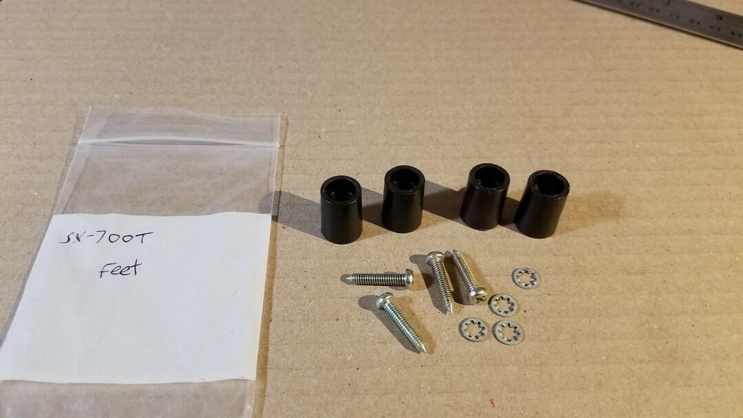 Pioneer SX-700T Receiver Feet - Set of 4 With Attachment Screws - Etsy