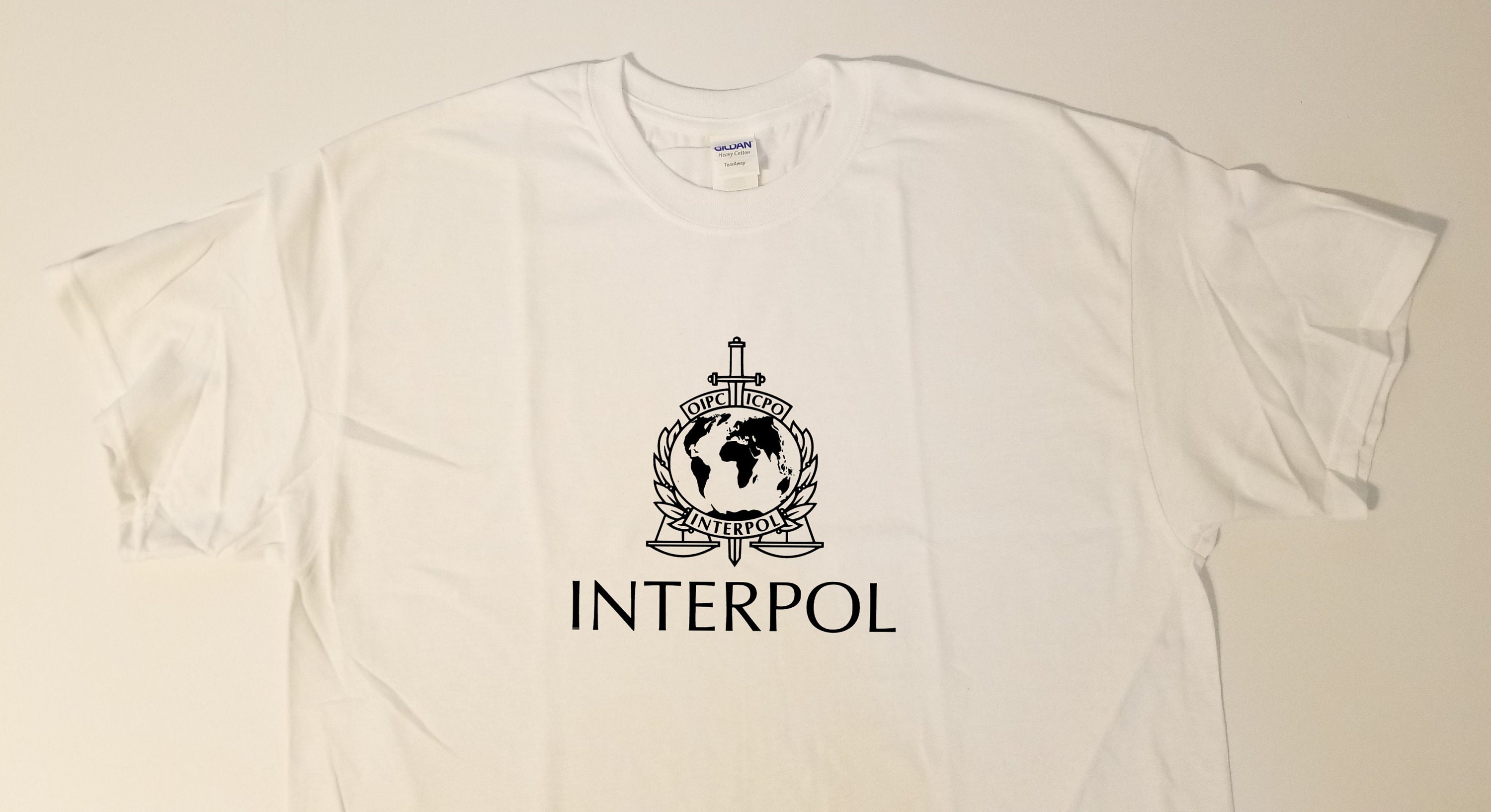 Interpol - International Criminal Police Organization Classic Style T ...