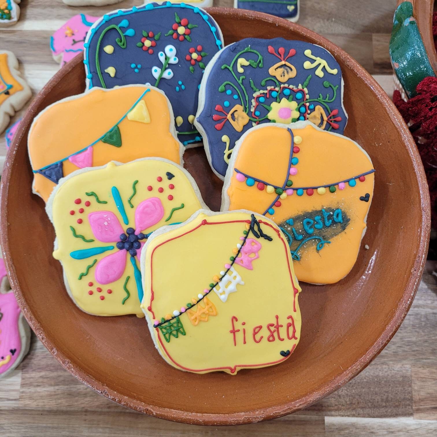 Fiesta Sugar Cookies - Etsy