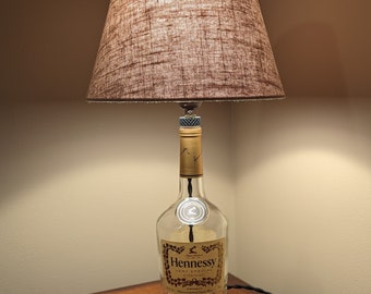 Hennessy Bottle Light 70cl. Unique Lamp & Cognac Lover Gift for the ...