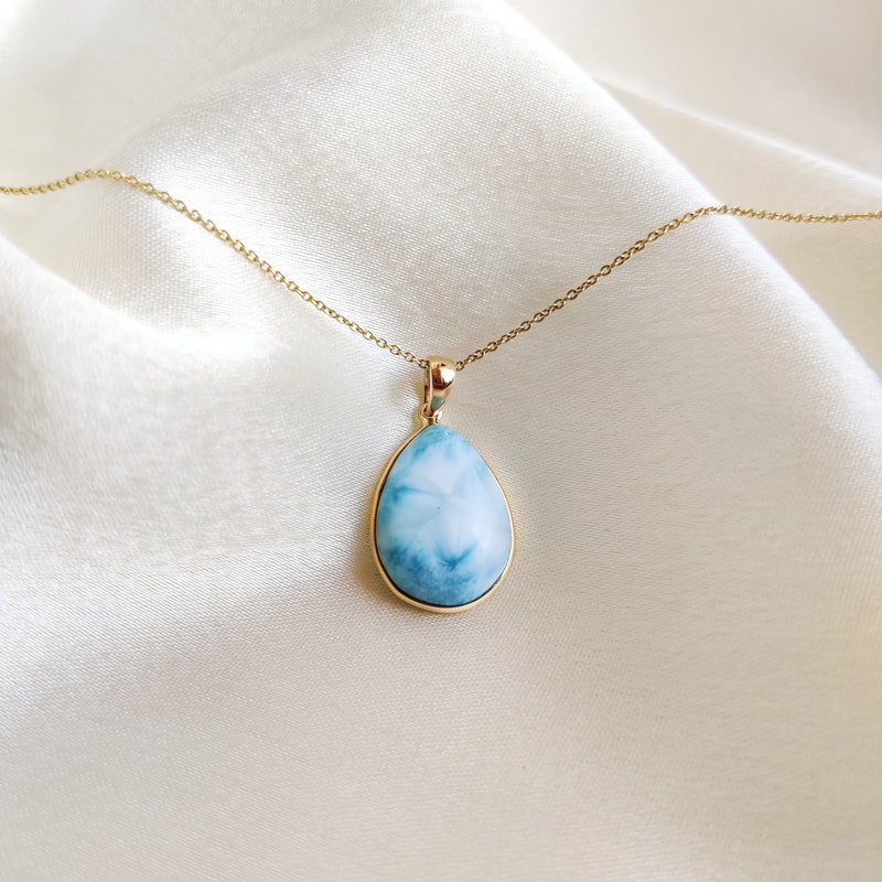 Larimar Gold - Etsy