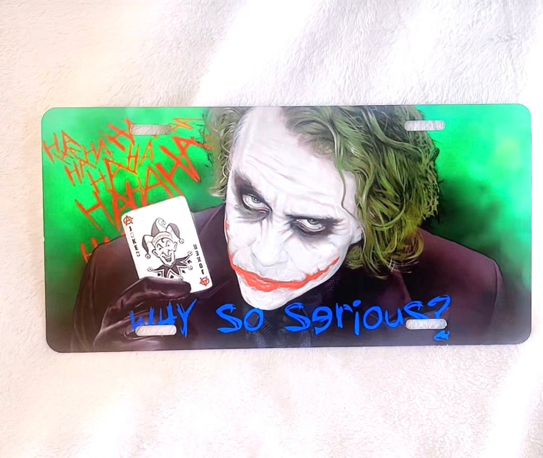 Joker License Plate - Etsy