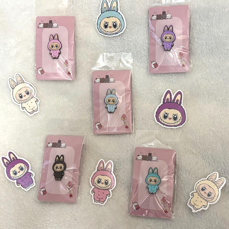 Labubu Pins - Etsy