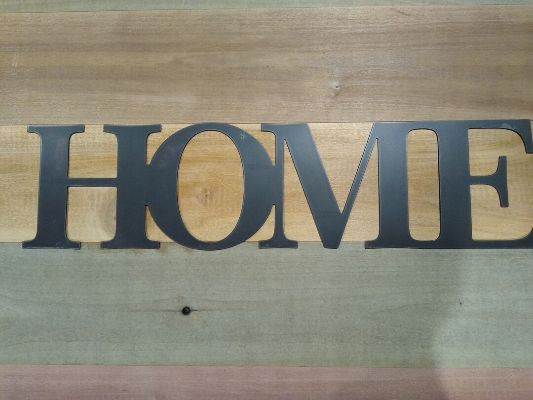Home | Word Sign | Metal | Custom | Made in USA | Free Shipping - Etsy