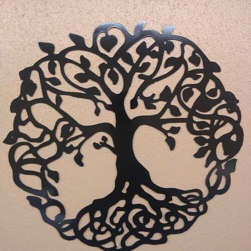 Photo Frames Wall Collage Wooden Tree of Life Family | Etsy UK