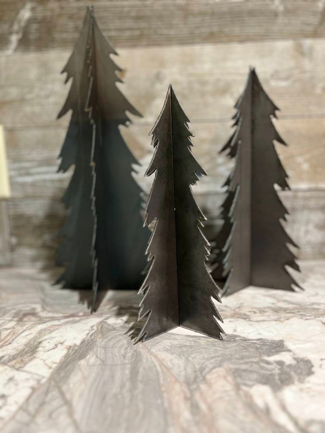 Metal Tree | Christmas | Free Standing Pine | Custom | Made in USA ...