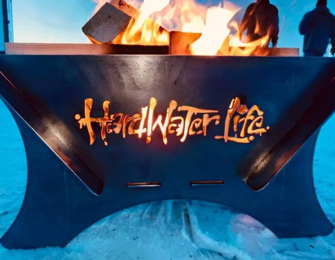 Collapsible Steel Fire Pit: Custom Logo, Easy Storage - Etsy