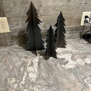 Metal Tree | Christmas | Free Standing Pine | Custom | Made in USA ...