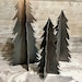 Metal Tree Christmas Free Standing Pine Custom Made in USA Free ...
