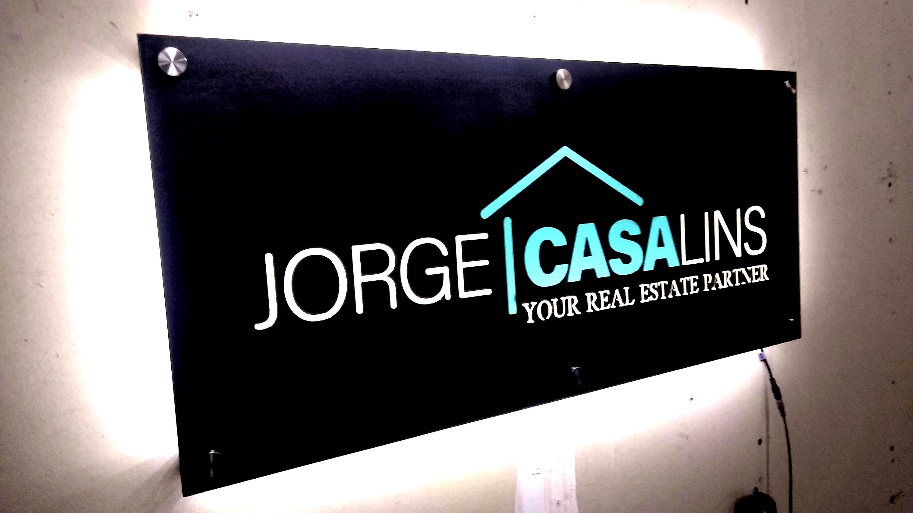 Custom LED Lighted Metal Sign: Personalized Home & Business Decor - Etsy