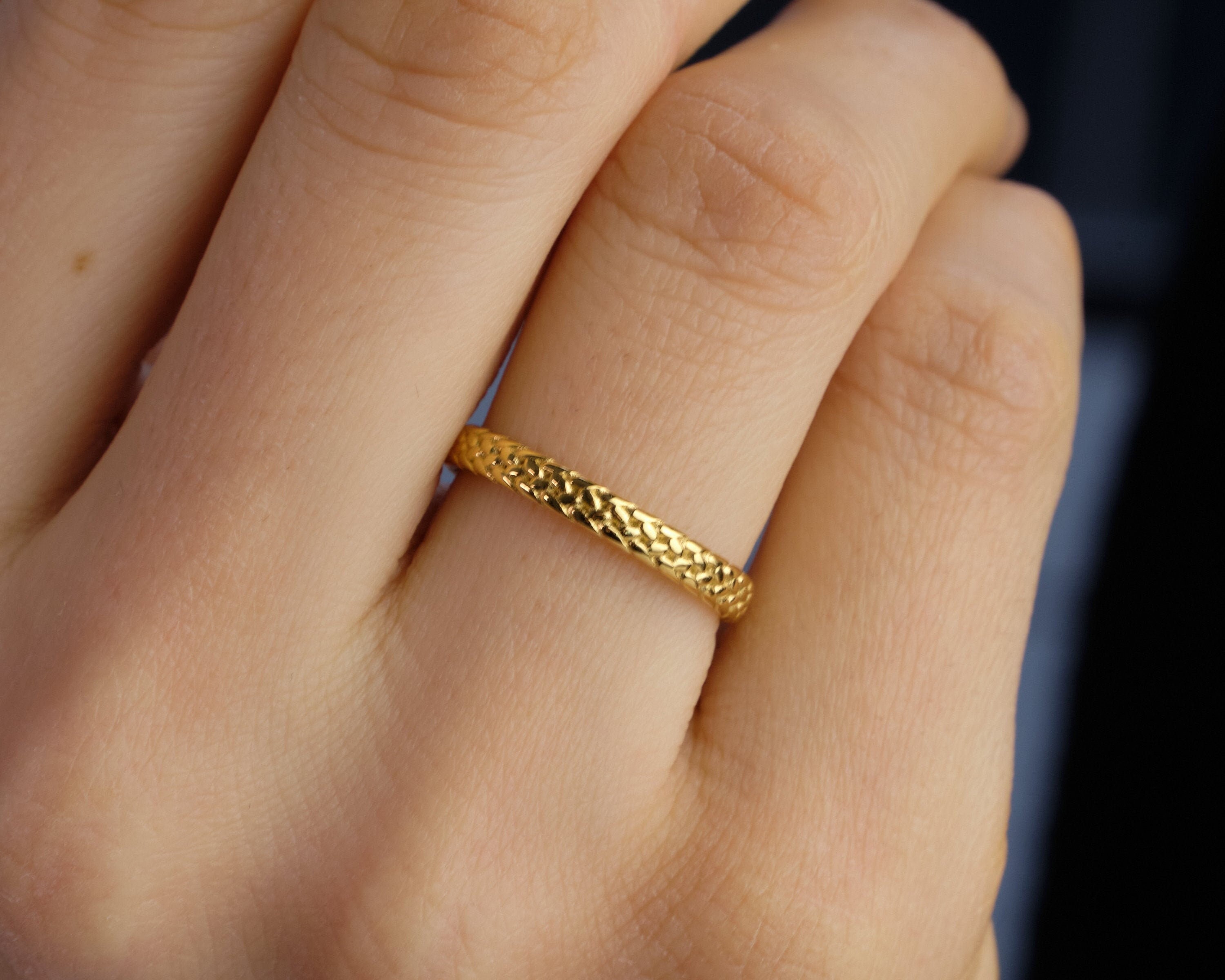 Gold Everyday Rings - Etsy