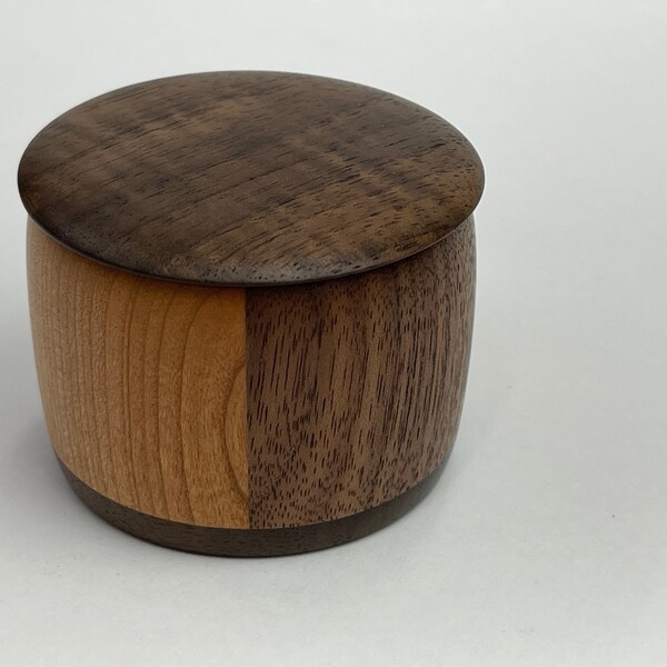 Round Wooden Box - Etsy