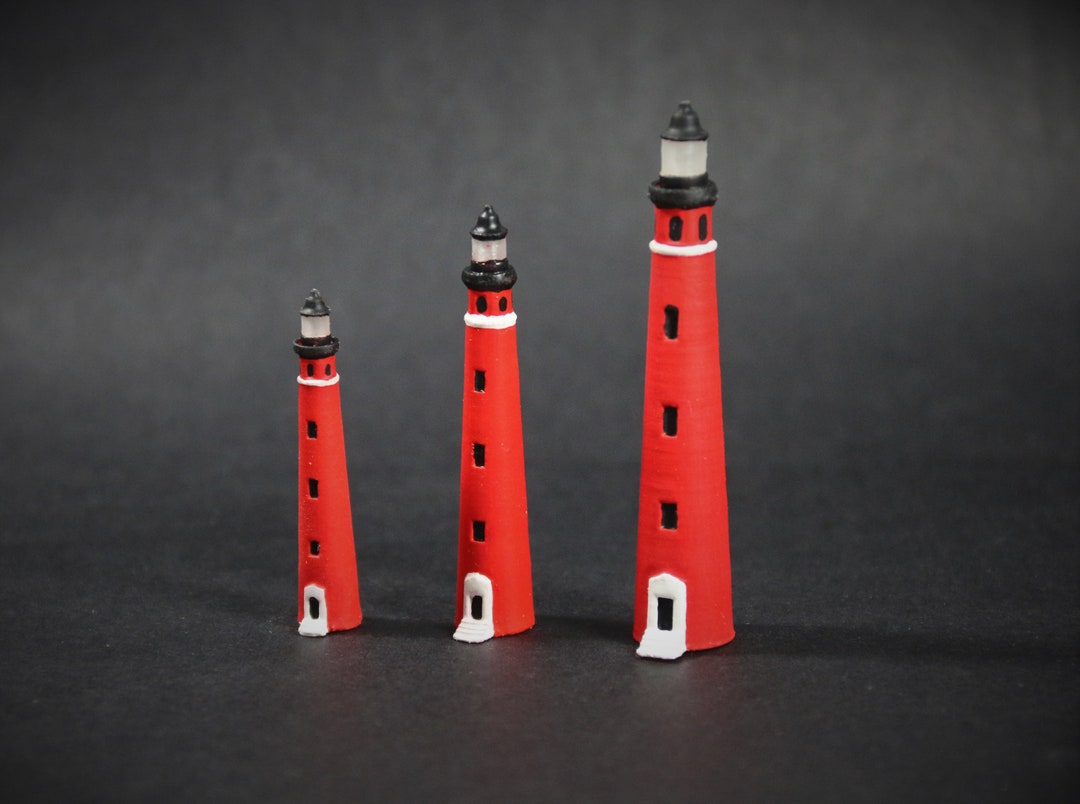 Miniature Lighthouse Model - Ponce Inlet - to Scale - Multiple Sizes - Etsy