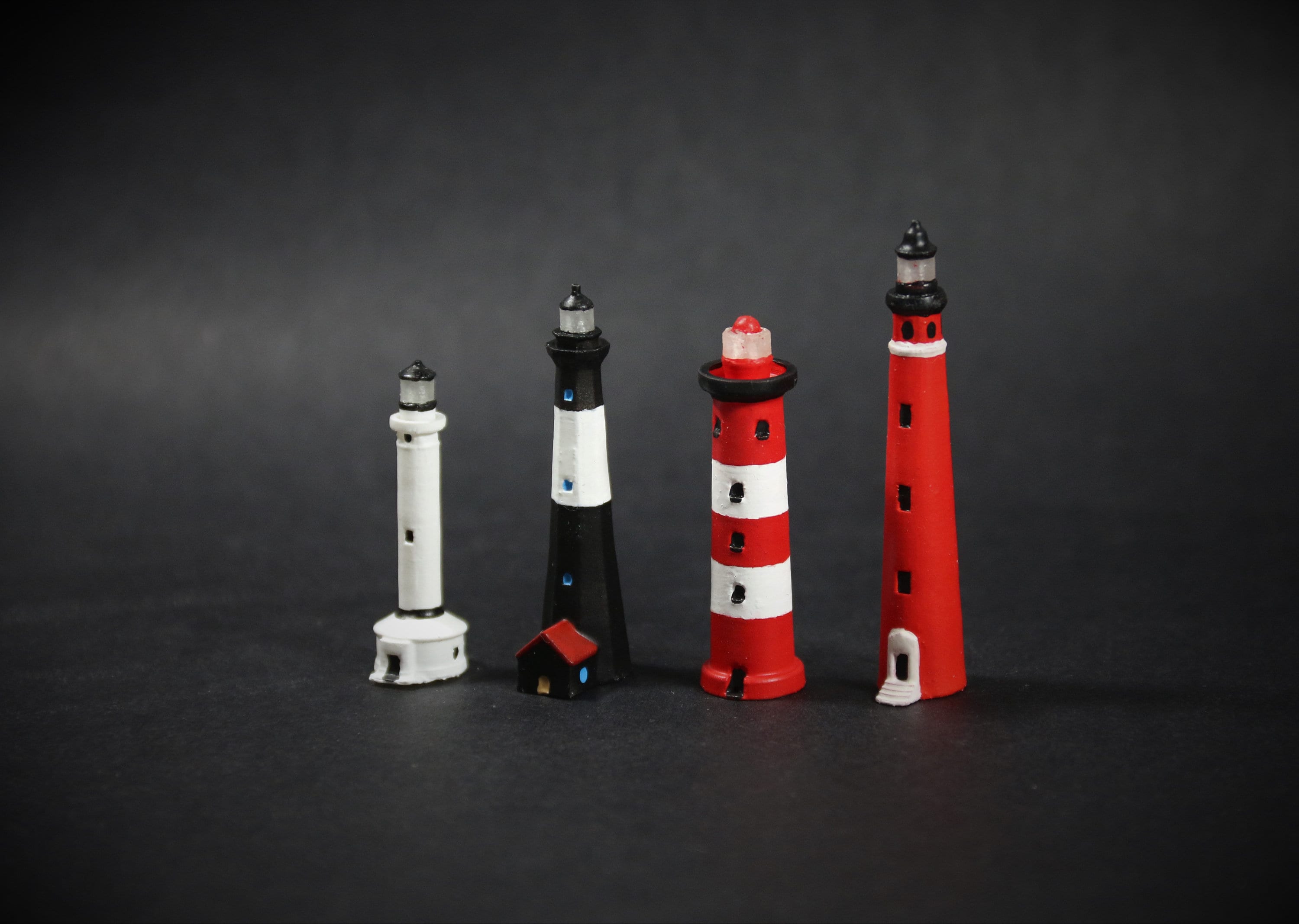 Miniature Lighthouse Model Ponce Inlet to Scale Multiple | Etsy