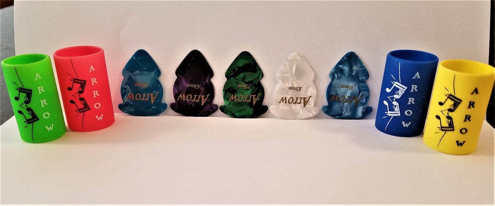 Gripless -no Grip Guitar Pick System- Helps: No Dropping, Arthritic ...