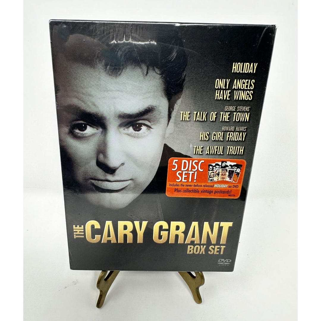 CARY GRANT Box Set 5 Dvds Holiday Talk of the Town Only Angels Have ...