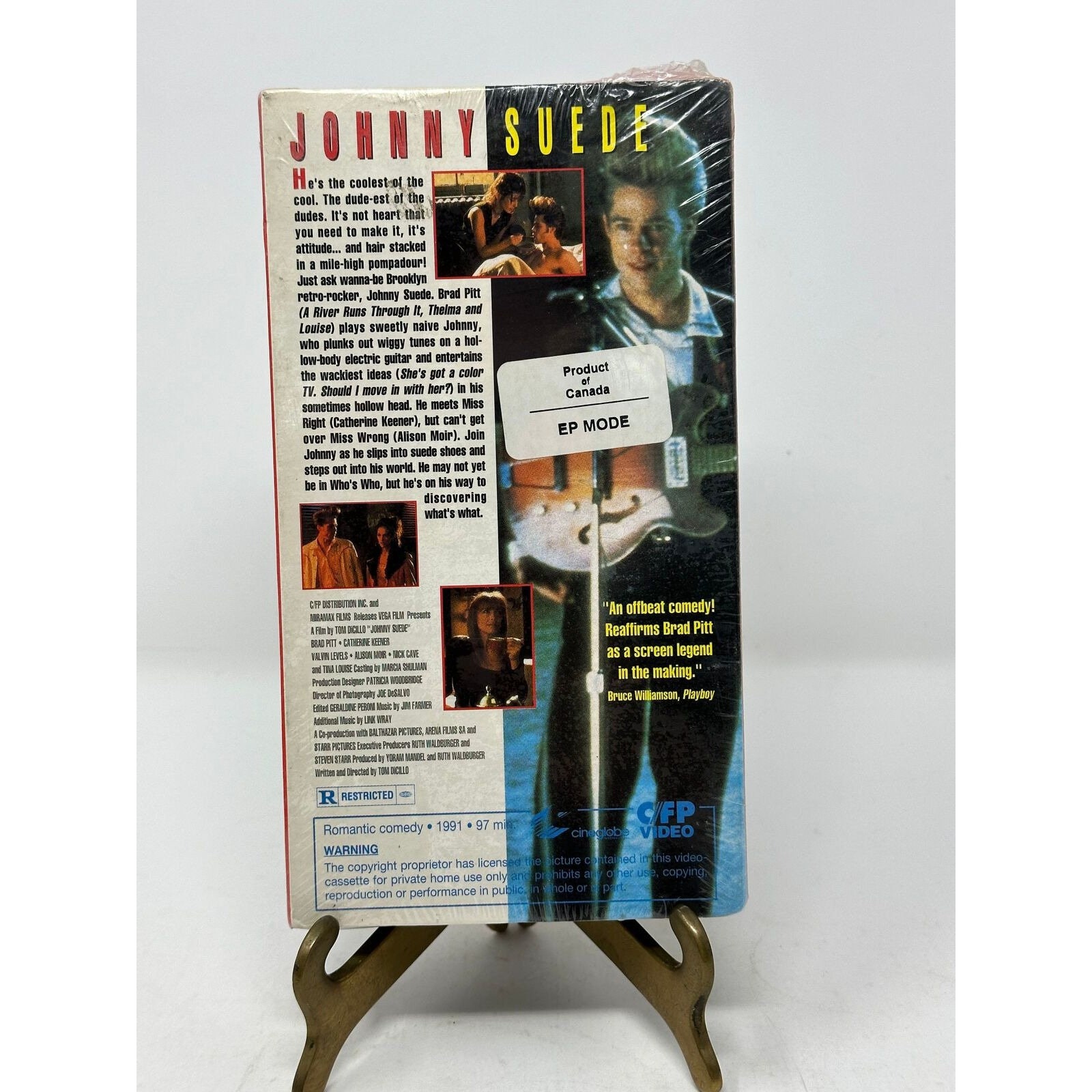 JOHNNY SUEDE VHS Brad Pitt Catherine Keener Nick Cave - Etsy