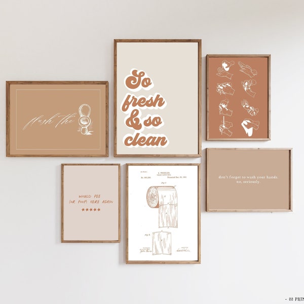 Boho Bathroom - Etsy