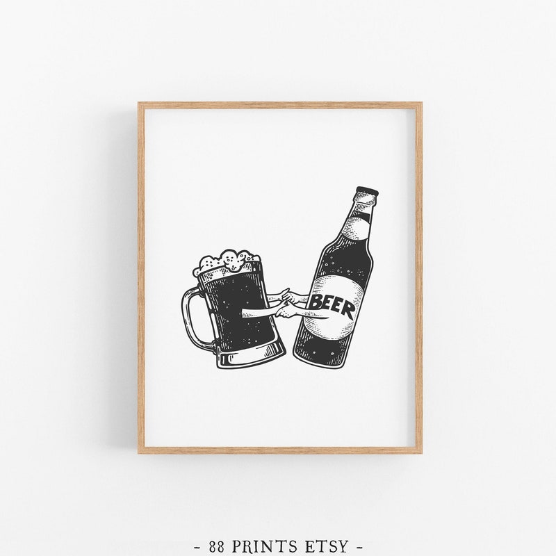 Beer Art - Etsy