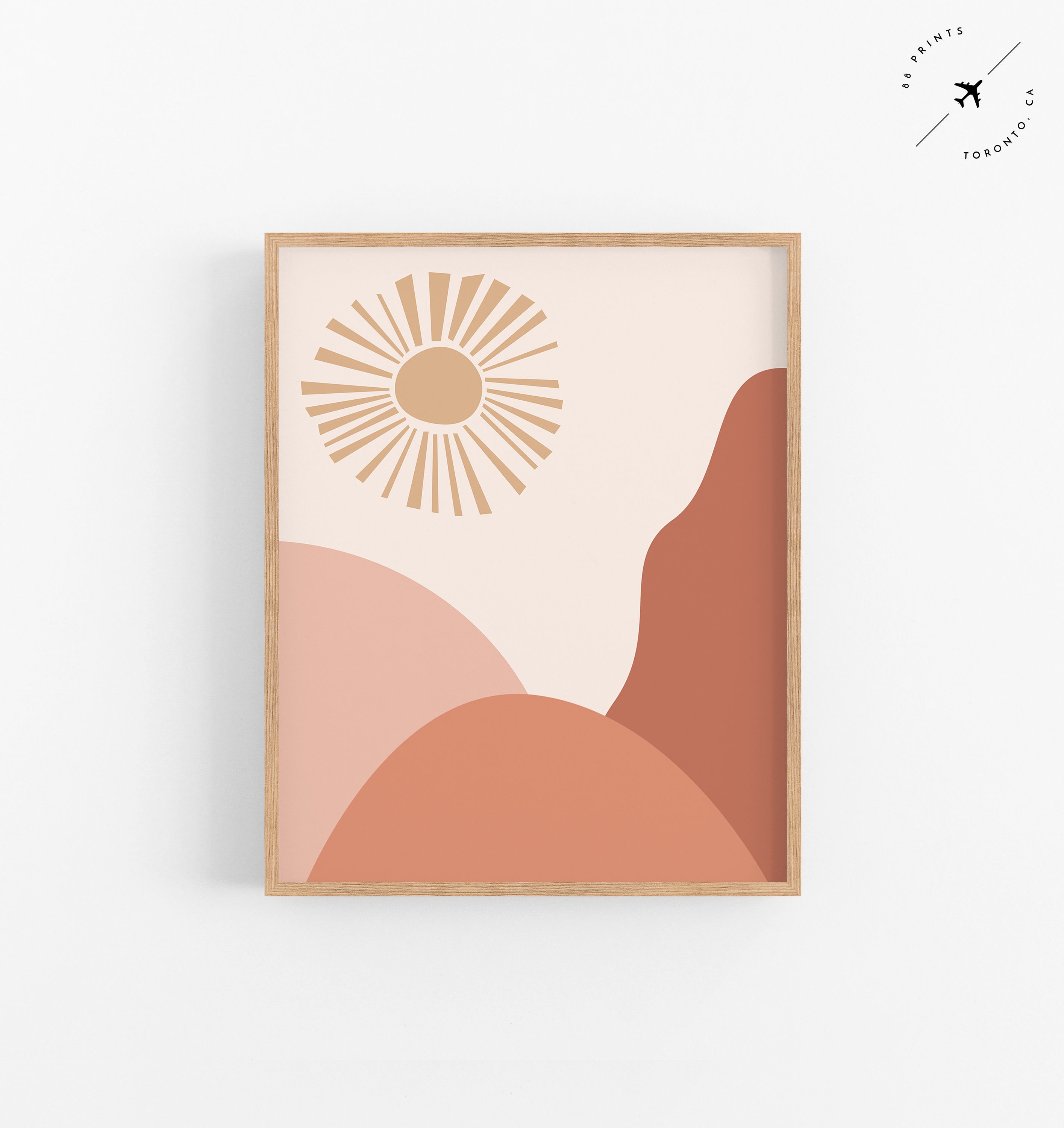 Abstract Sun Painting