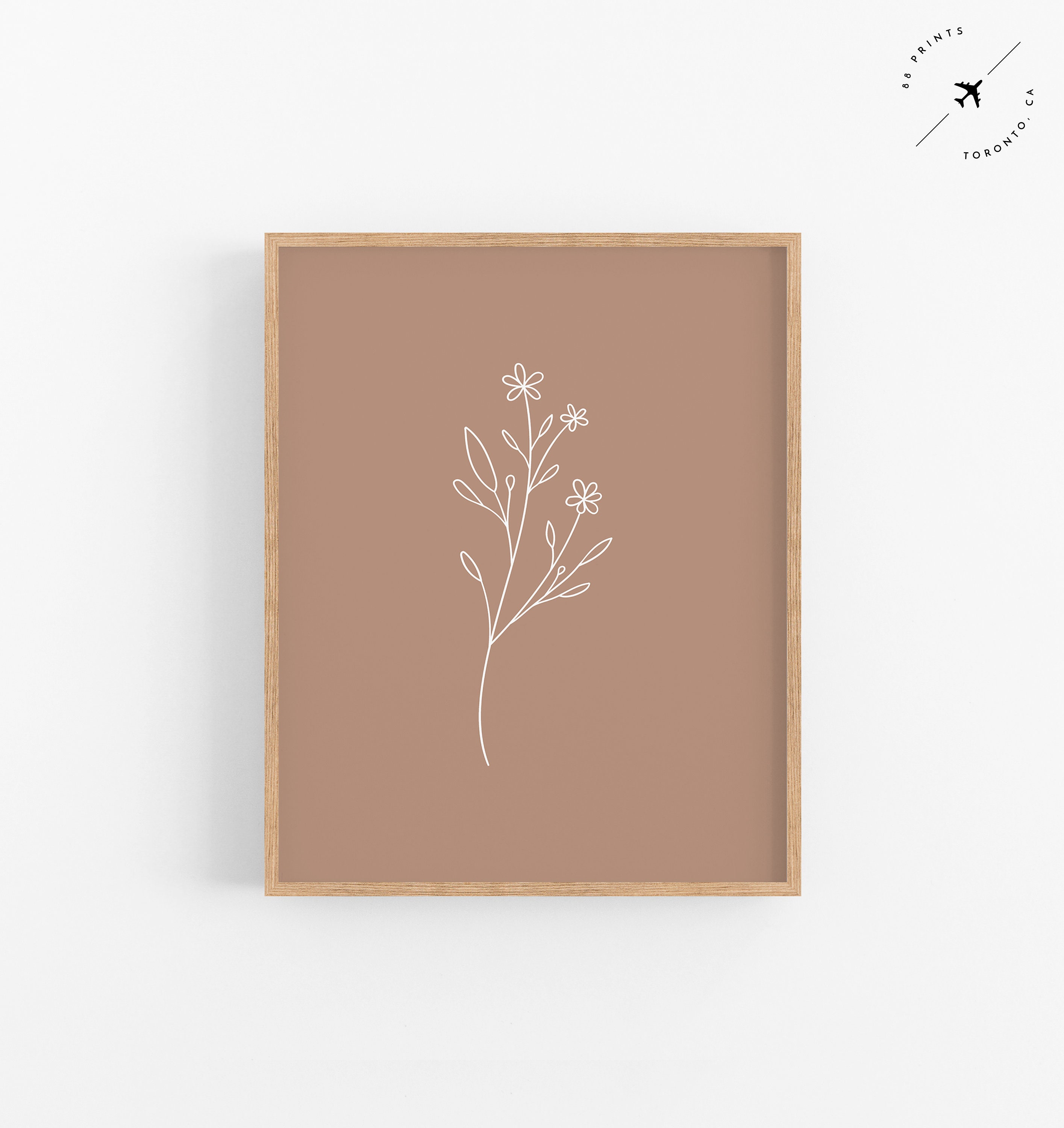 Boho Flowers Set of 6 Printables Floral Wall Art Flower Art - Etsy Canada