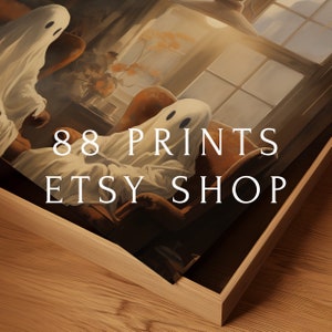 Halloween Mega Bundle Set - 15 Printables, Trendy Halloween Wall Art ...