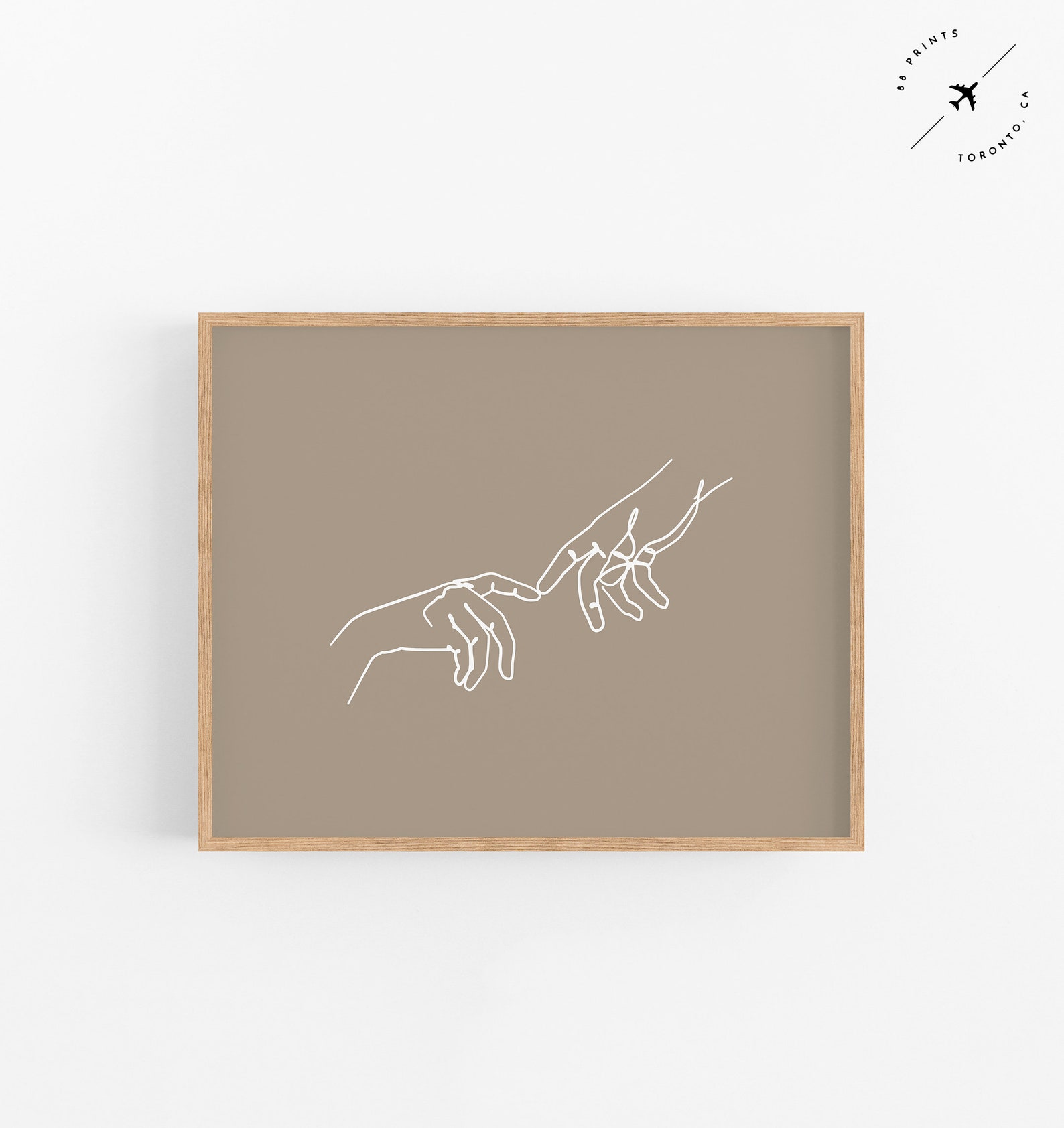 Color Block Set of 10 Prints Abstract Shapes Art Line Print - Etsy UK