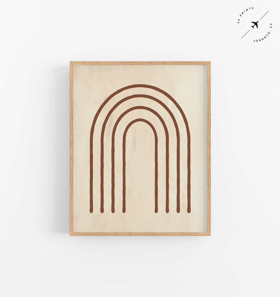 Color Block Set of 10 Prints Abstract Shapes Art Line Print - Etsy ...