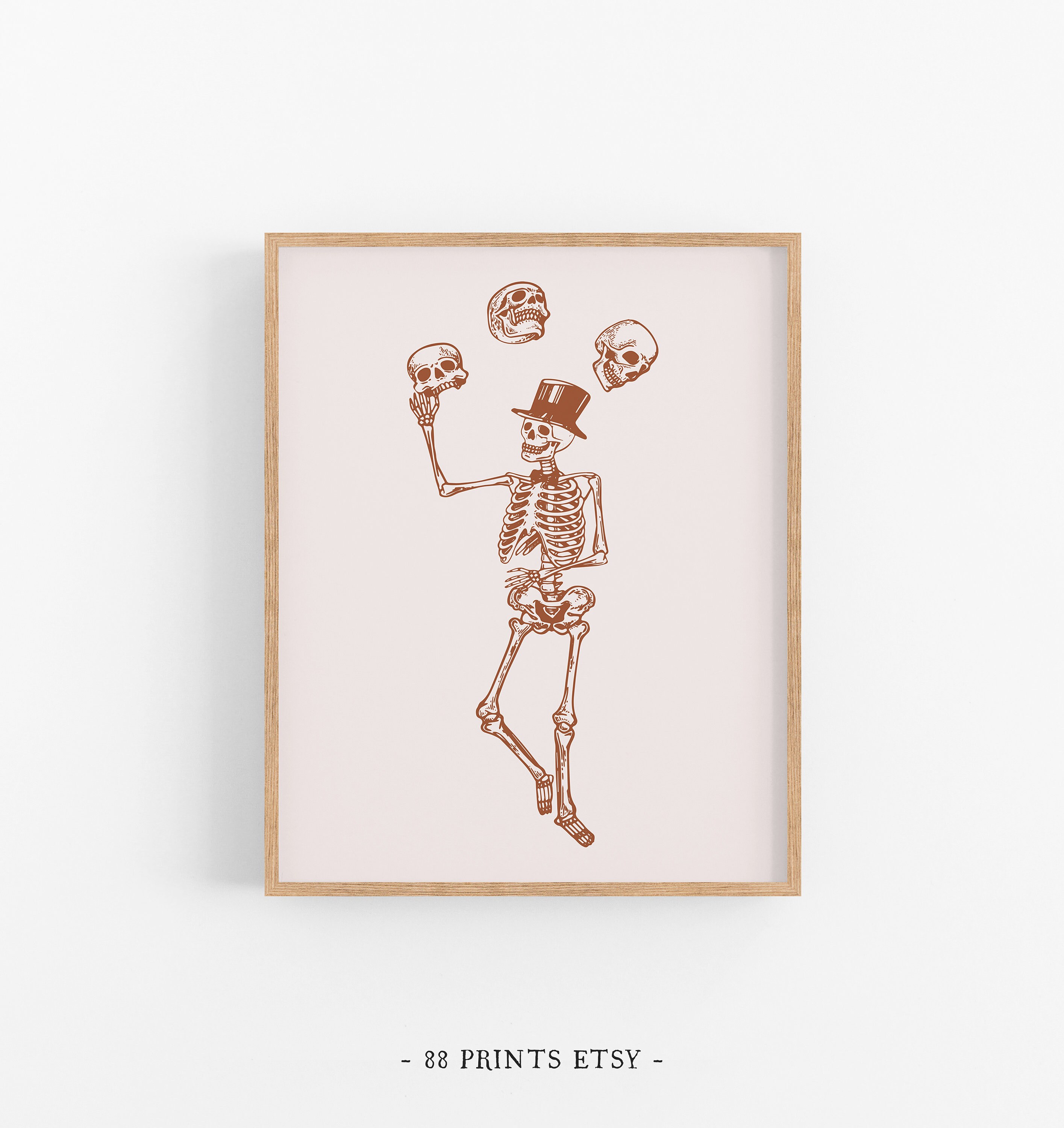 Boho Halloween Set of 6 Prints Halloween Wall Art Halloween - Etsy