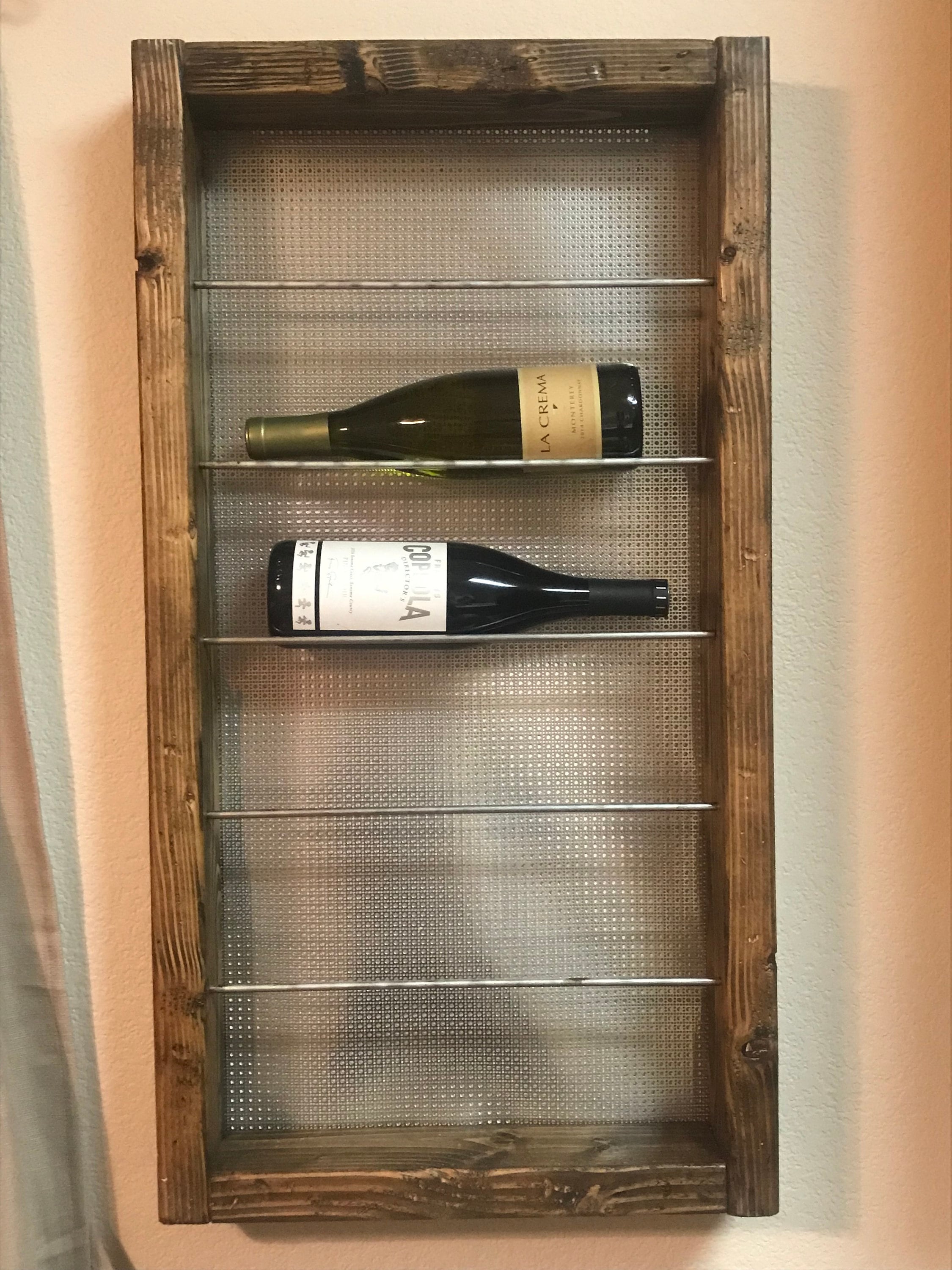 Customizable Handmade Wine Rack - Etsy