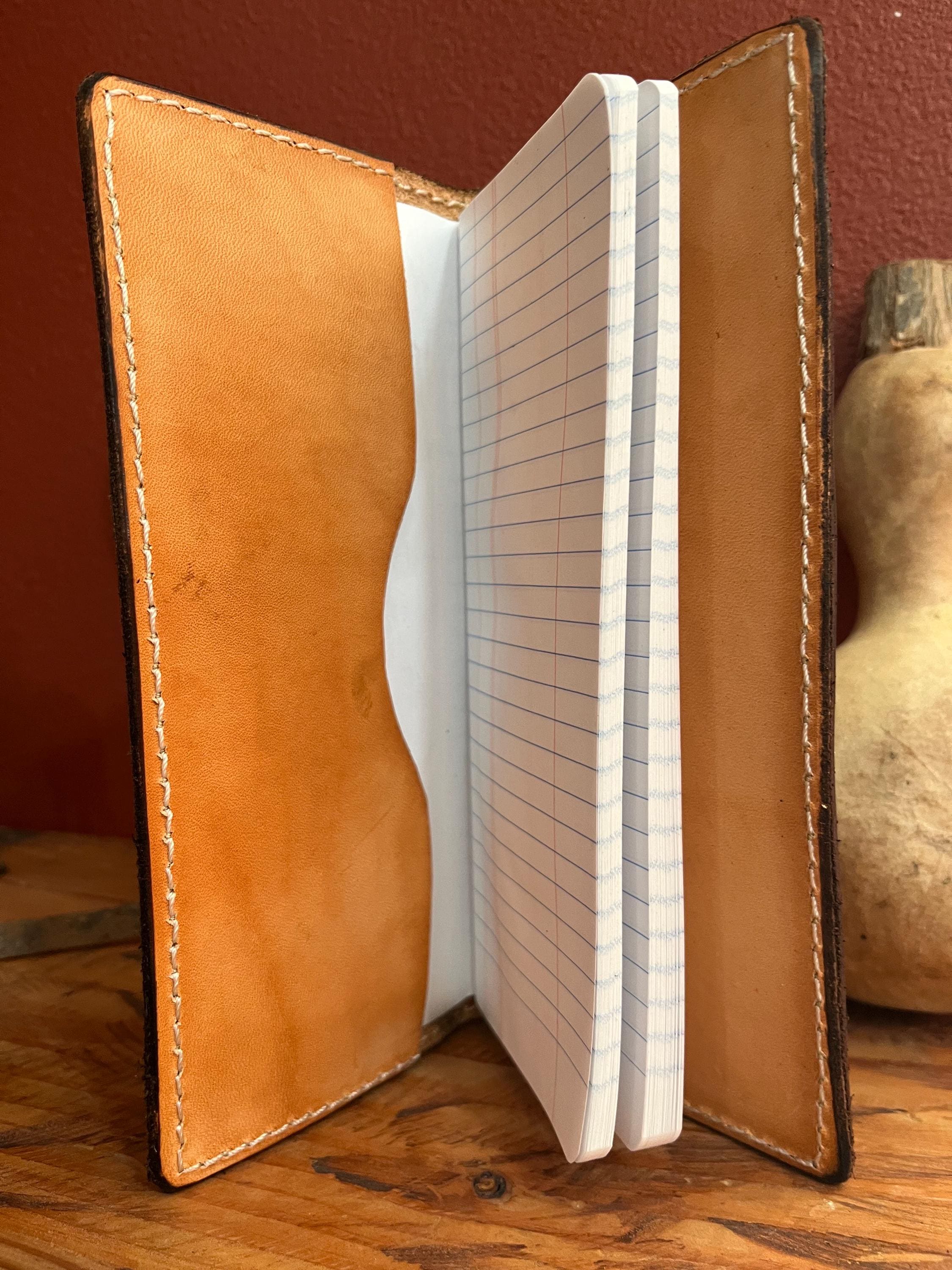 Custom 3.5 X 8 Tooled Leather Tally Book Cover With Booklet Included ...