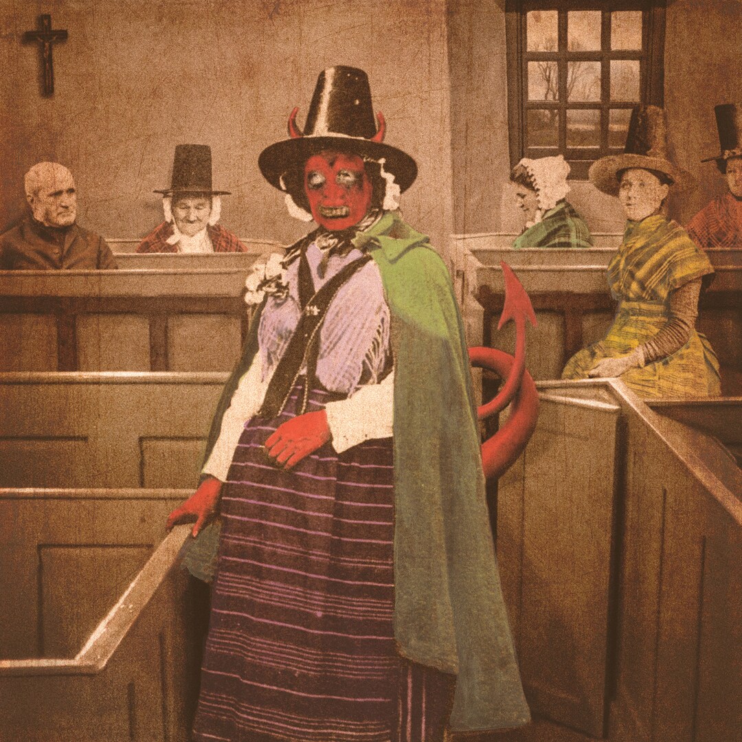 Folk Horror Wales Chapel Giclée Print - the Devil in the Welsh Lady's ...